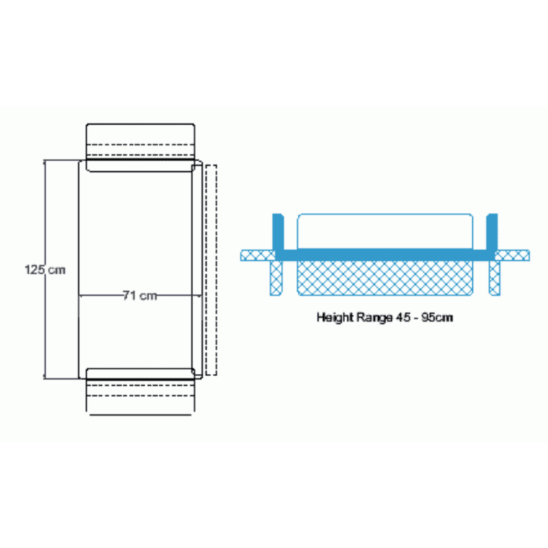 Junior Change Table | Dejay Medical